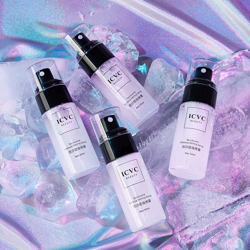 Glitter Makeup Setting Spray Waterproof Long-lasting Oil Control ...