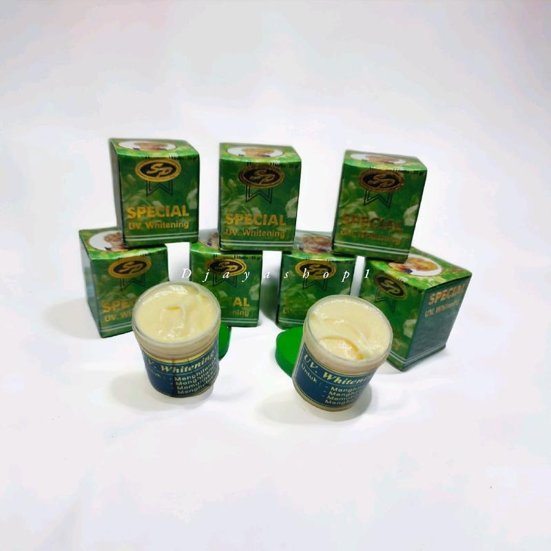 Krim Sp Hijau 2 Spesial Uv Whitening 15gr Pelembab Wajah Moisturizer ...