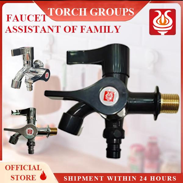 TORCH 304 Stainless Steel 2-Way Bathroom Faucet with Lock Toilet ...