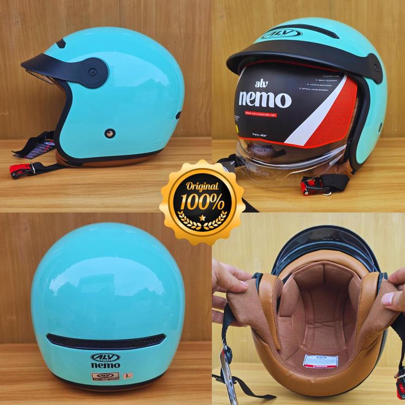 [ terbaru ] HELM ALV HELM NEMO 100% ORI BOGO MDS Magnum untuk Pria ...