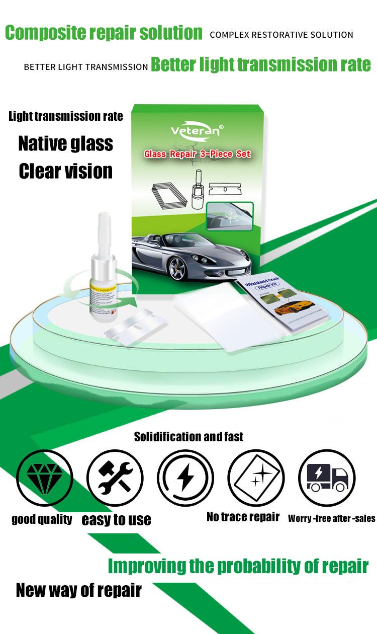 Secret tools for car shops ！！！Glass crack repair Windscreen crack ...