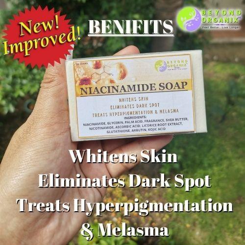 NEWLY Enhanced NIACINAMIDE Soap (Underarm whitening, Whiten dark ...