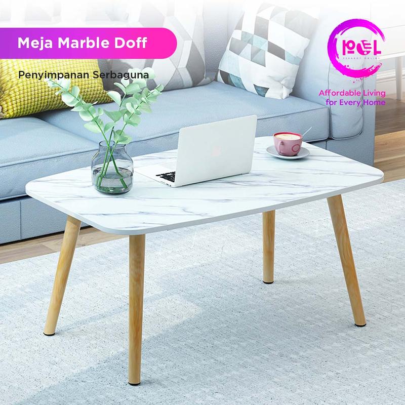 [POL] COD Meja Ruang Tamu Minimalis | Coffee Table | Meja Estetik ...