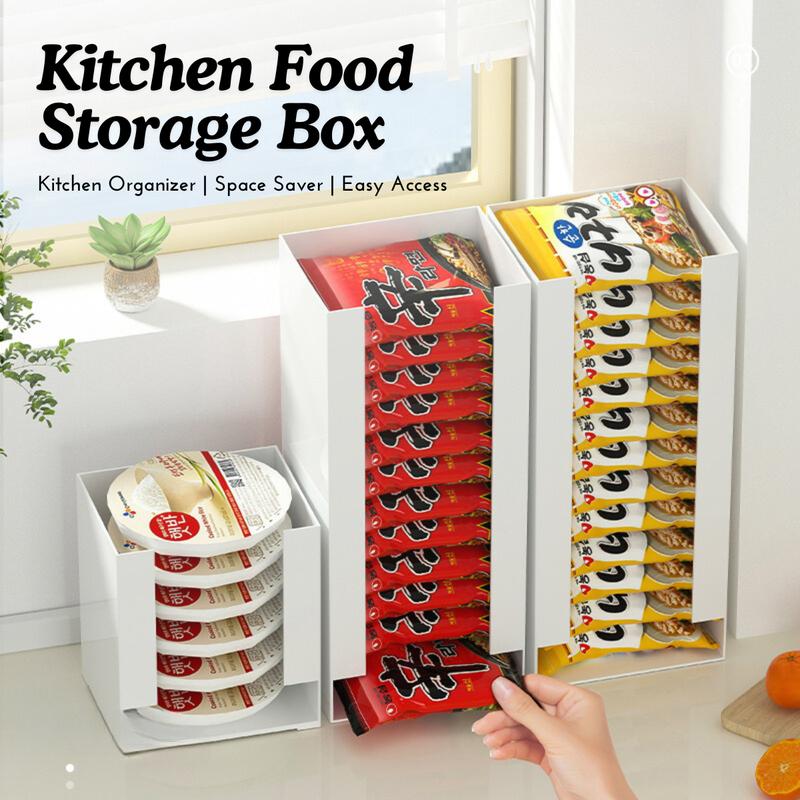 Locaupin Multipurpose Korean Ramen Storage Box Organizer Kitchen ...