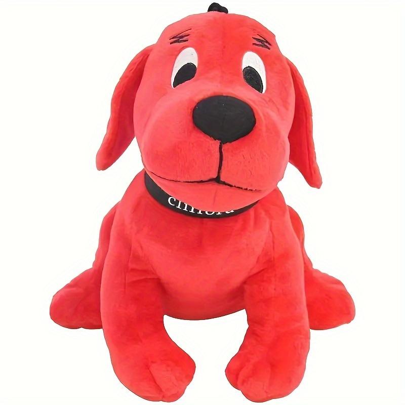 Big Red Dog Plush Toy Cute Little Red Dog, Christmas Plush Animal ...