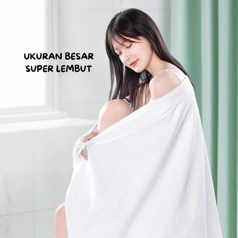 Handuk Disposable JUMBO Travel Towel Uk 100 x 70cm Handuk Travelling ...