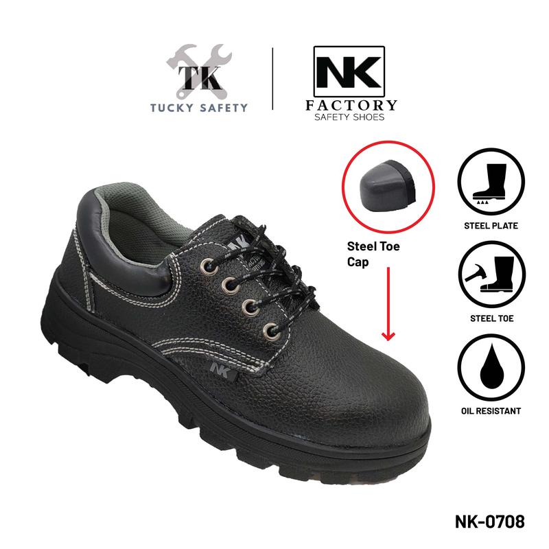 NK-0708 NK MEN'S SAFETY SHOES / HEAVY DUTY WORKING SHOES / KASUT ...