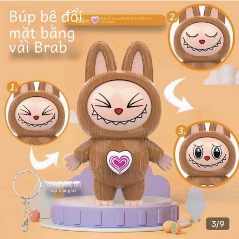 Búp Bê Móc Khóa Thay đổi Khuôn Mặt Labubu - TikTok Shop Vietnam