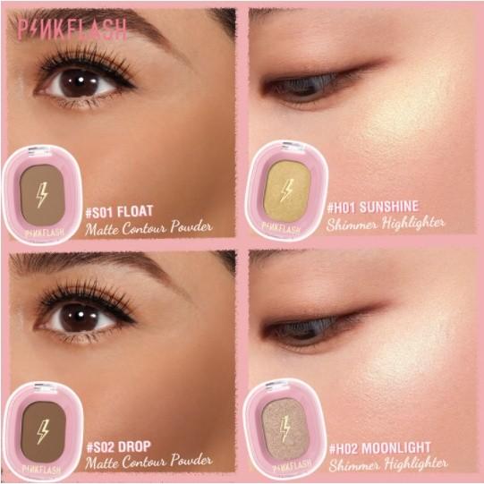 PINKFLASH #OhMyShow Soft Pigment Face Contour - Highlighter Bronzer ...