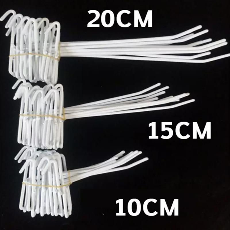 10Pcs Screen Hangers Coated Metal Wire Hook Home Living Organizers ...