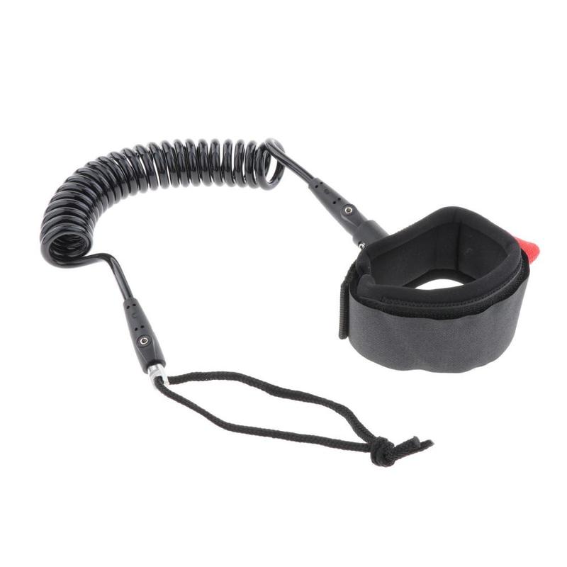 6mm Surfboard Leash Surfing Stand up Paddle Board Rope Adjustable ...