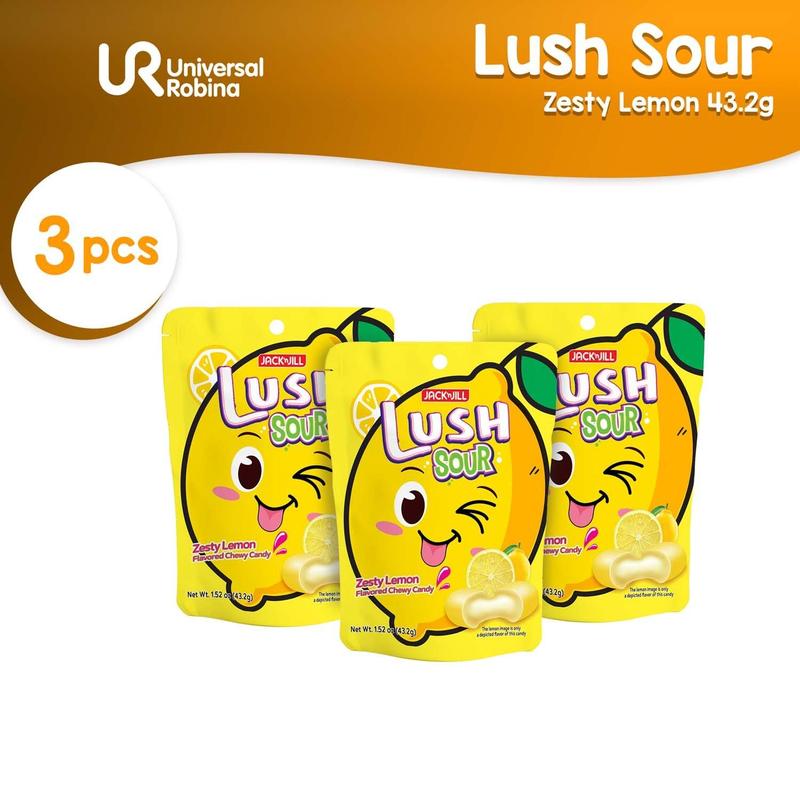 Lush Sour Zesty Lemon 43.2g x 3 pcs - TikTok Shop Philippines