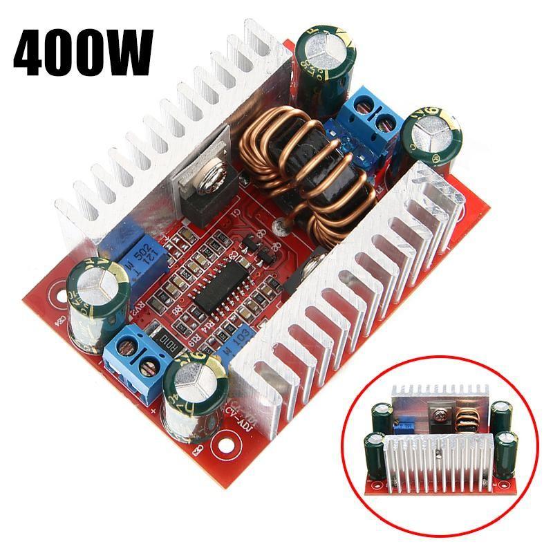 Step Up 15A 400w DC to DC Boost Converter Module Power Supply Driver ...
