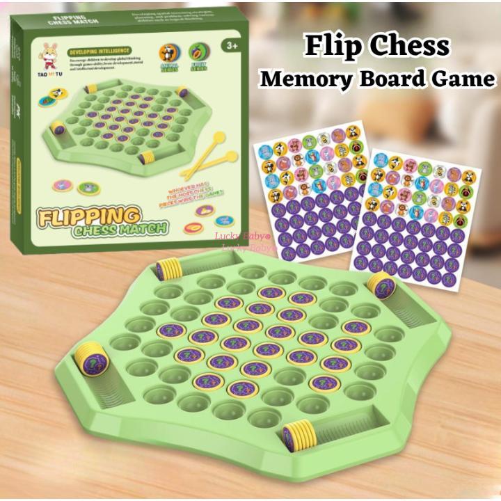 VIRAL Flip Chess Toy Board Games Observation Concentration Early ...