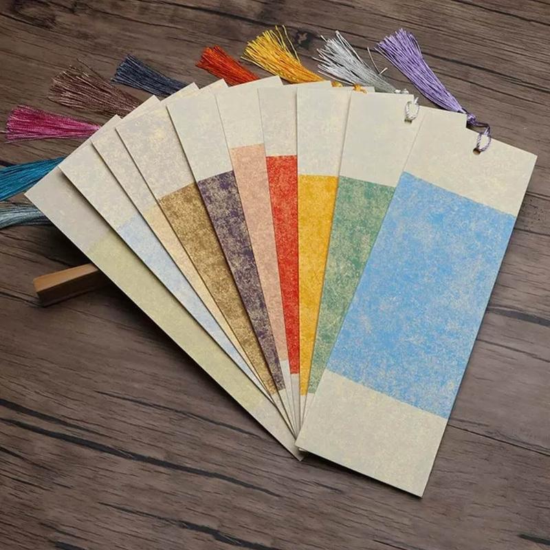Penanda Halaman Kertas Xuan Kreatif, dilukis dengan tangan, Tag Halaman ...