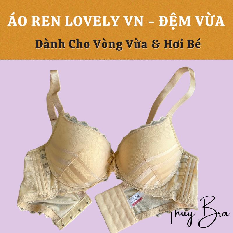 Áo Bra Lovely VN 1130, hàng có gọng, đệm vừa, bản lưng to 4 móc ...