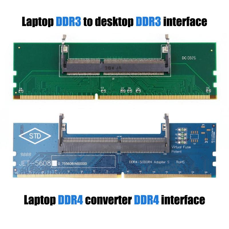 DDR3 DDR4 DDR5 Laptop To Desktop Memory Adapter Card SO-DIMM - TikTok ...