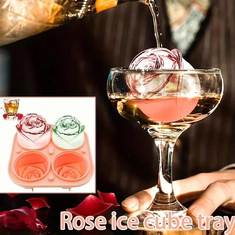 1pc High-Quality Silicone Rose Shape Ice Cube Mold - Perfect - TikTok Shop