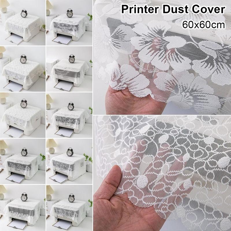 1Pcs New 60x60cm Printer Dust Cover Universal Lace Fax Machine - TikTok ...