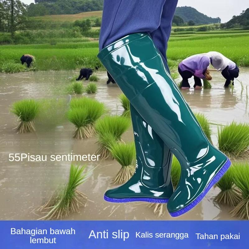 Kasut Air, Tiub Tinggi, Tapak Lembut, Tidak Licin, Sesuai untuk ...