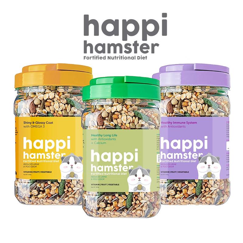 Happi Hamster Assorted Flavour Fortified Nutritional Diet fo - TikTok ...
