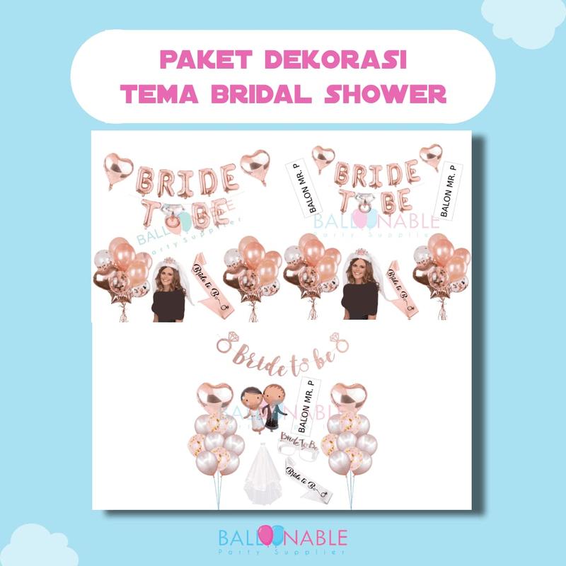 Paket Bridal Shower / Bride To Be (PD50) - Shop | Tokopedia