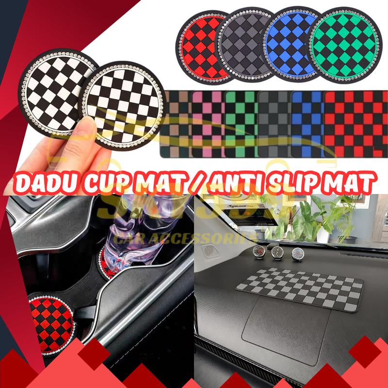 Dadu Car Anti Slip Mat Dashboard Drink Holder Pad Magic Sticky - TikTok ...