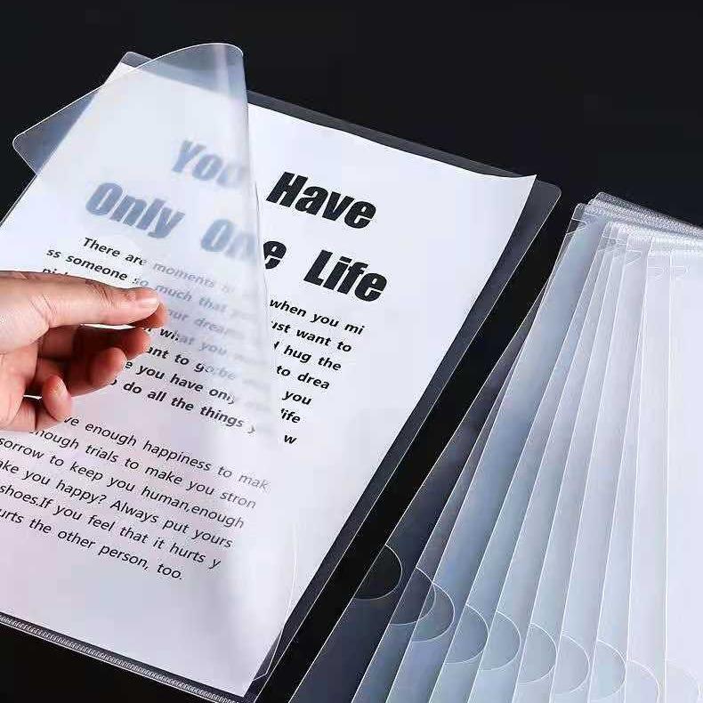 L Shape File/L Shape Clear Document Files/1PC - TikTok Shop Malaysia