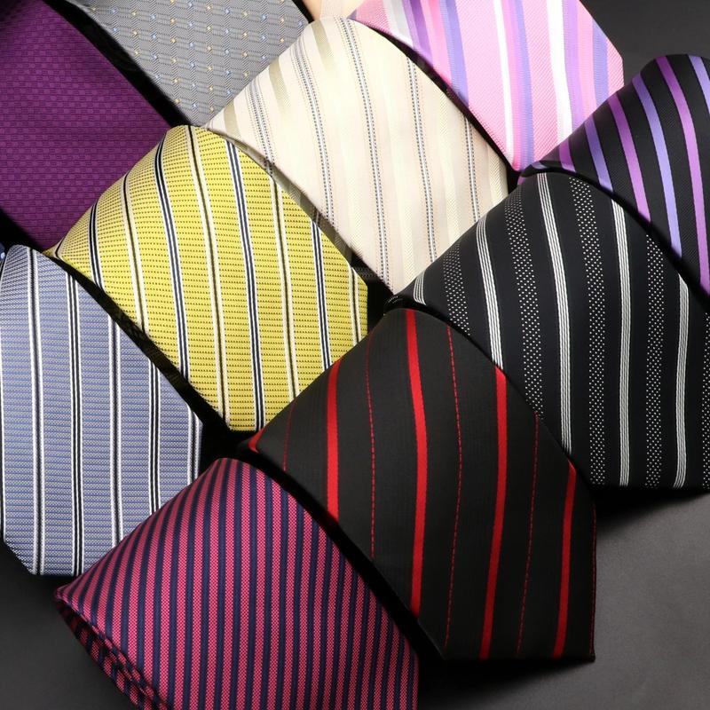 ZONFAZ Men's Classic Striped Silk Ties For Men Standard Casual - TikTok ...