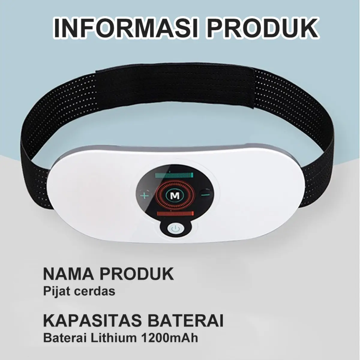 Alat Pijat Perut Pintar, Alat Pijat Getar Kompres Panas Pinggang dan ...