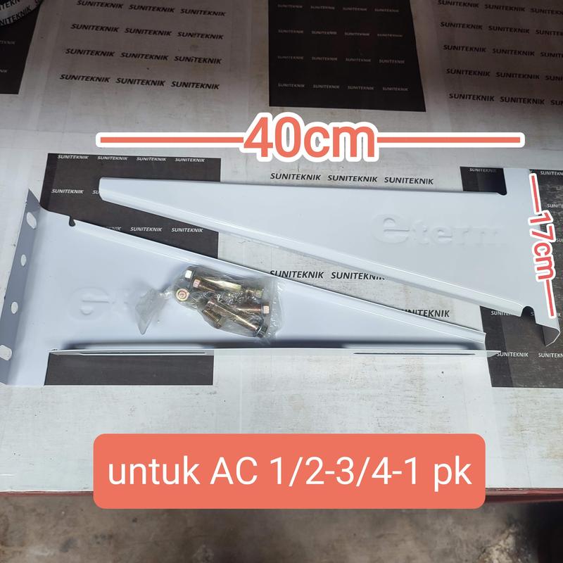 BRACKET AC 1/2 3/4 1PK + BAUT TEBAL 1MM - Shop | Tokopedia