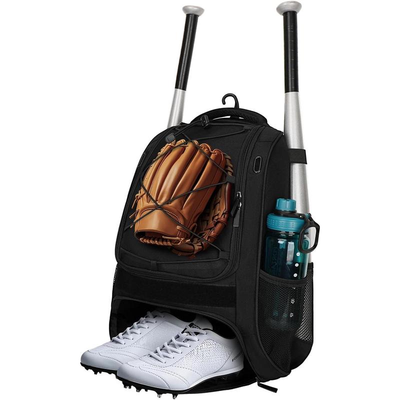 Youth Baseball Bag - Bat Backpack for Baseball, T-Ball & Softball ...