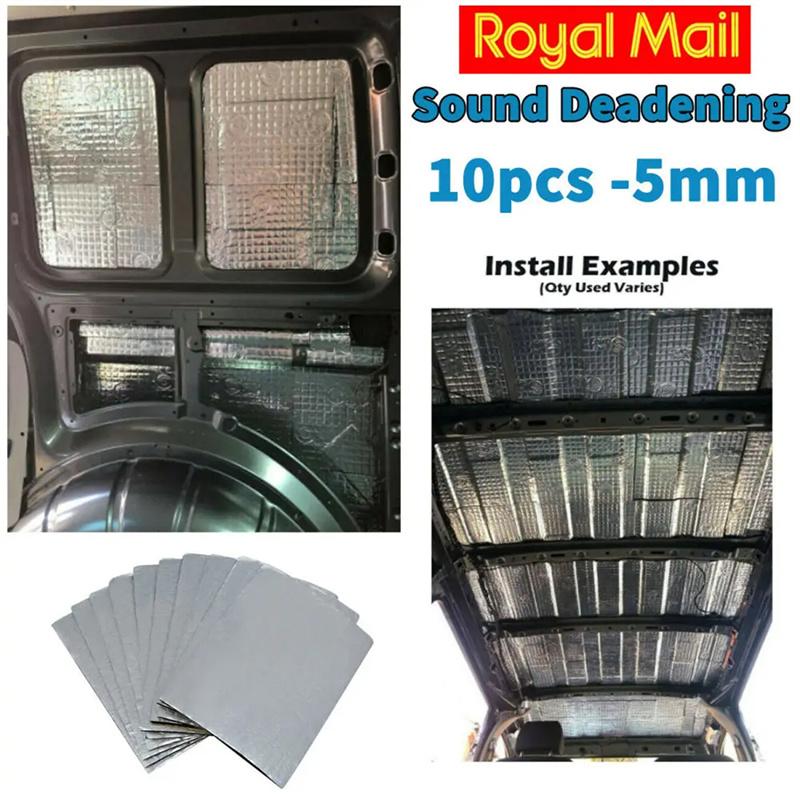 [Eshop] 5/15/20pcs Car Sound Deadening Mats Damping Pads For Engine ...