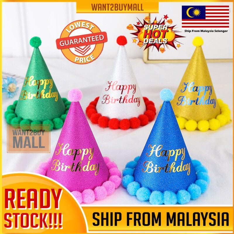 Topi Parti, Topi Kon Bersinar, Topi Bola Mewah, untuk Hiasan - TikTok ...