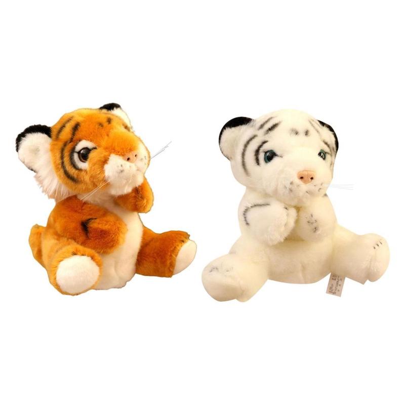Tiger Hand Puppet Soft Tiger Plush Toy for Preschool Teachin - TikTok Shop Singapore