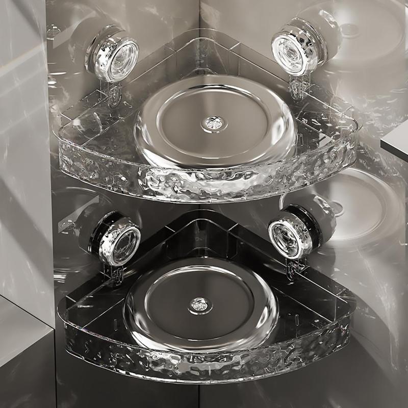 Kệ Góc Nhà Tắm NINO Hút Chân Không - Dành Cho Phòng Tắm & Nh - TikTok Shop Vietnam