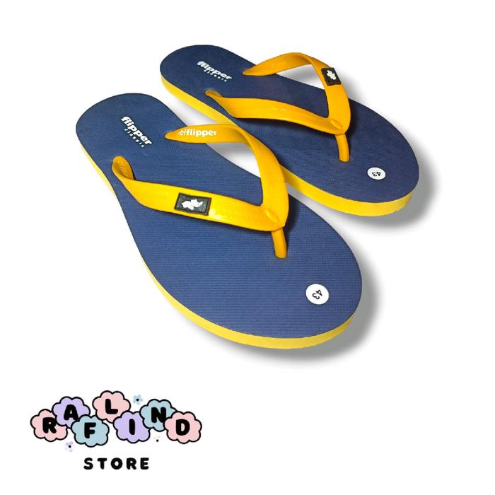 Jual SANDAL JEPIT FIPPER FILPER WARNA COWOK CEWEK - ABU ABU, 44 - Kab ...