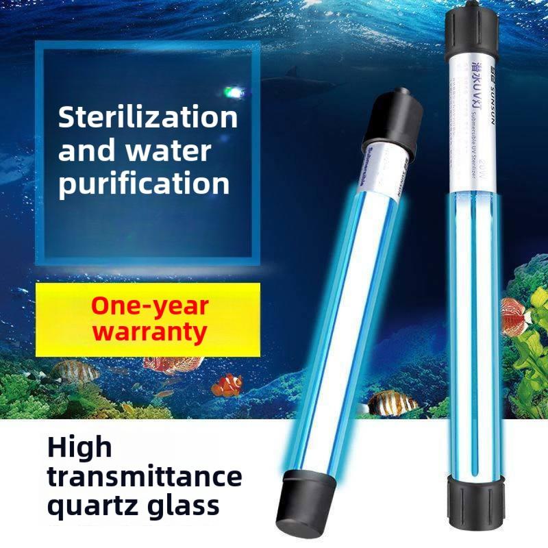 Fish Tank UV Sterilization Lamp Ultraviolet Fish Tank Algae Removal ...