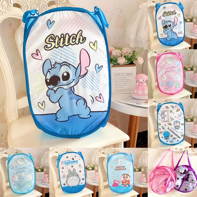 Stitch Sumikkogurashi Collapsible Washing Laundry Bag Storag - TikTok ...