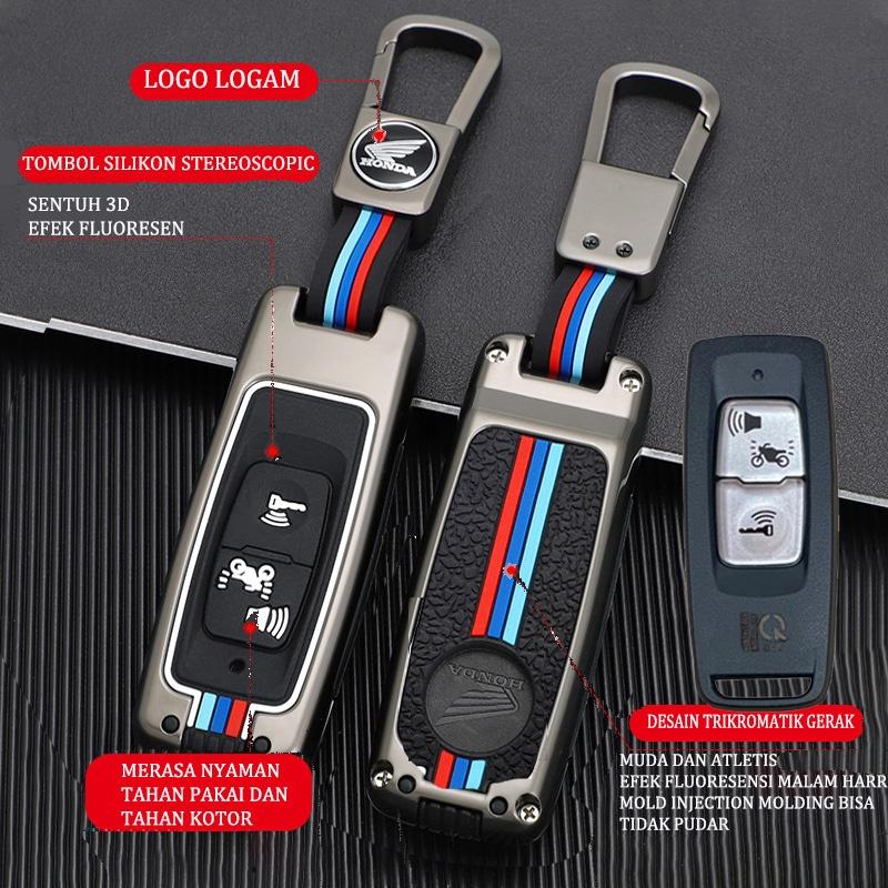 For Honda PCX 160 ADV160 Click 160 Metal Remote Key Case Cover - TikTok ...