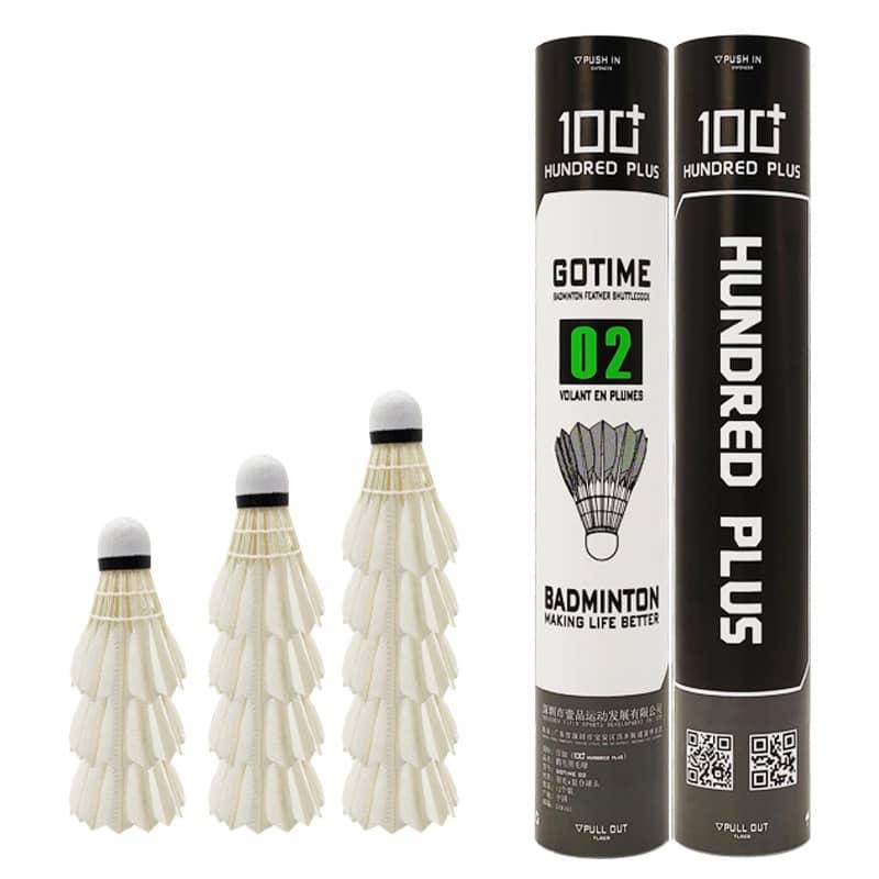 XBLAVK 100+HUNDRED PLUS Badminton Shuttlecock bola badminton - TikTok ...