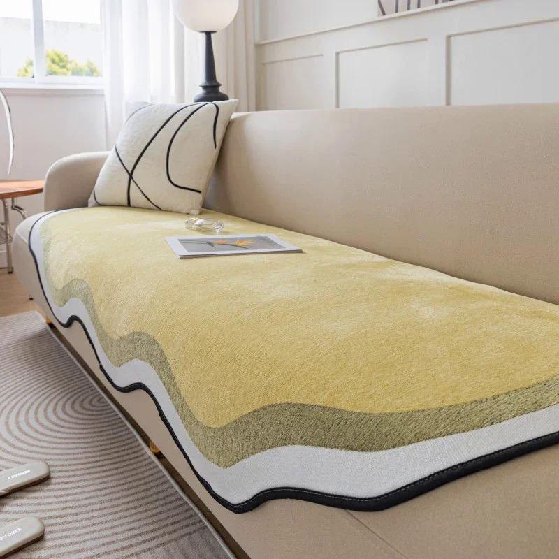 Irregular Shape Sofa Cushion Chenille Four Seasons Universal - TikTok ...