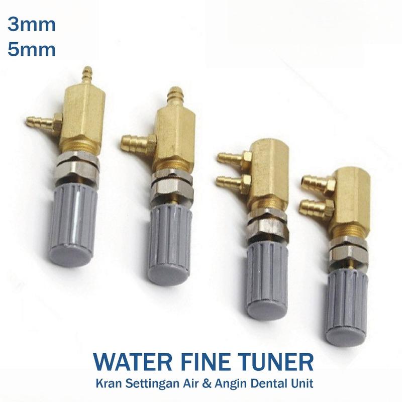 Sparepart Dental Unit Water Fine Tuner Kran Settingan Air & Angin ...