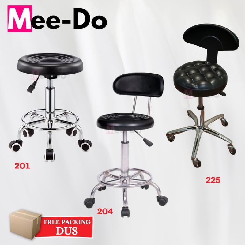 Kursi Salon Hidrolik Bulat / Barstool / Kursi Lab Roda - Hitam - Shop ...