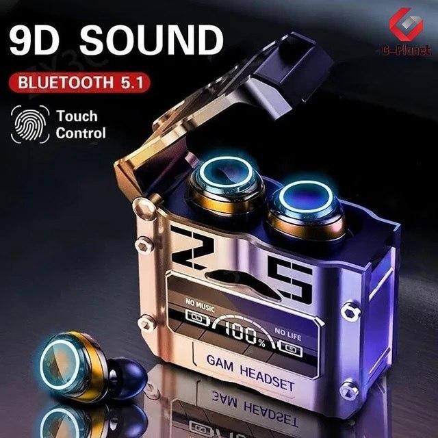 Fon Telinga Bluetooth, M25 TWS, Sentuhan Penderia, V5.3, Fon - TikTok ...