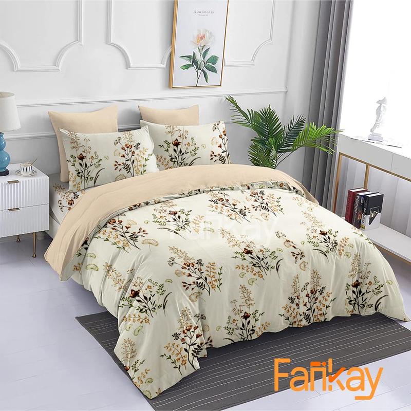Bed Cover Set Sprei Bunga Theresia Mix Coksu - Ukuran Lengkap 180x200 ...