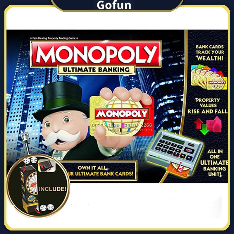 Monopoly Ultimate Banking English Board Game For Family Part - TikTok ...
