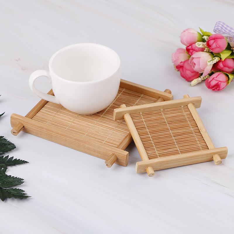 Tikar Cawan Buluh, Aksesori Teh, Alas Meja, Coaster, Hiasan Dapur ...