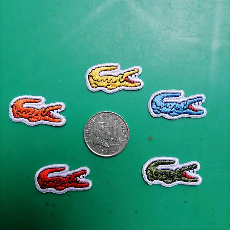 Cute size crocodile codile embroidered patch - TikTok Shop Philippines