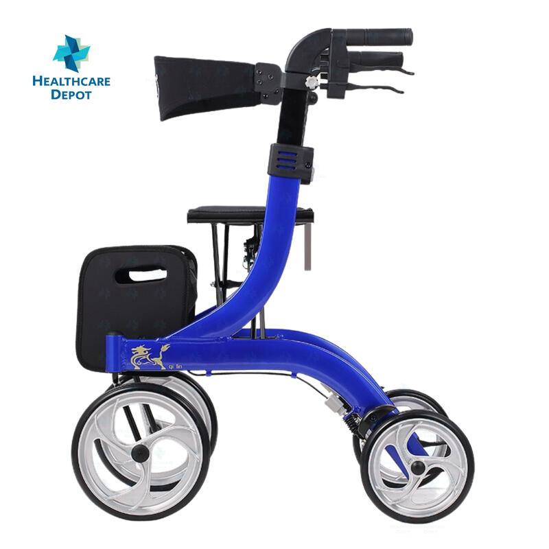 Healthcare Depot's European Style Aluminum Premium Walker Rollator ...